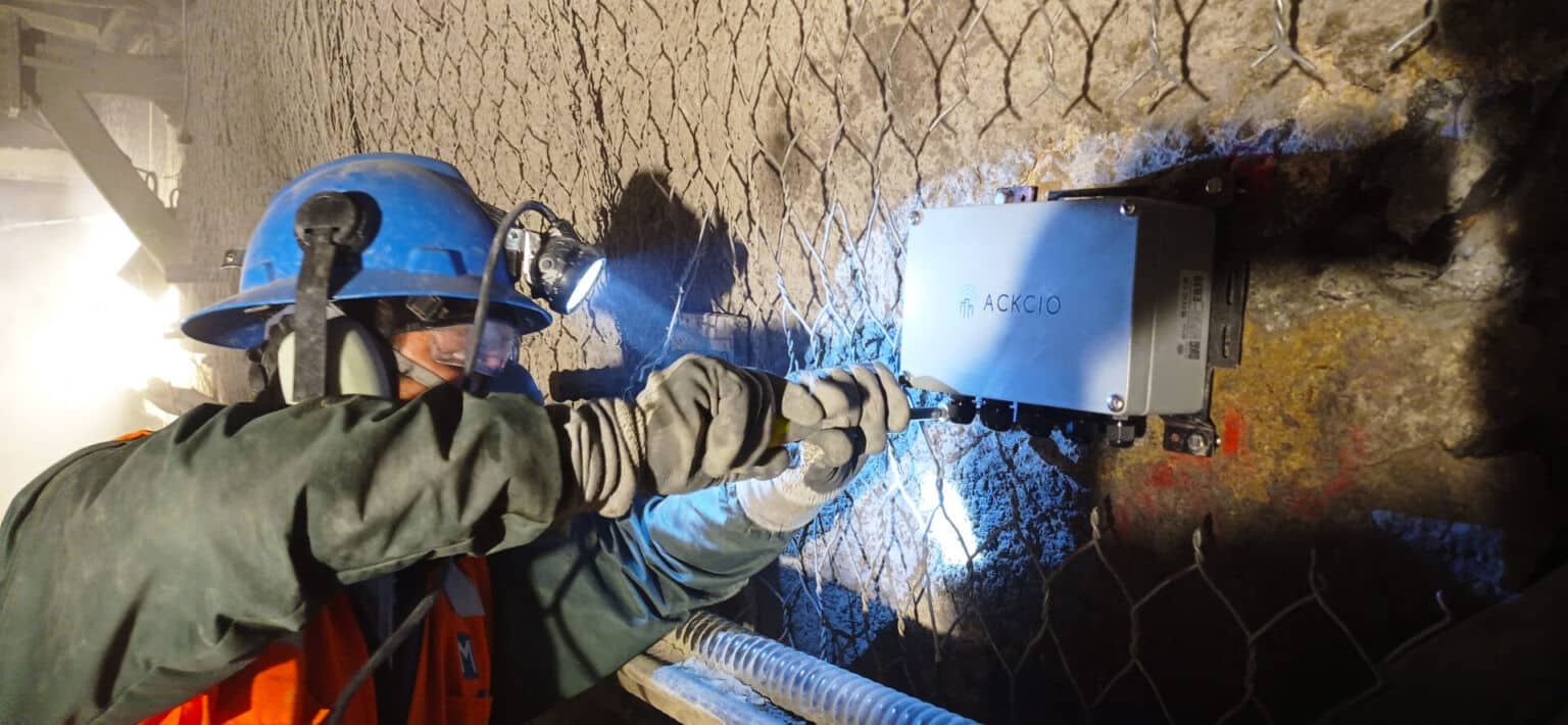 Dependable Underground Monitoring of a Peruvian Mine - Ackcio